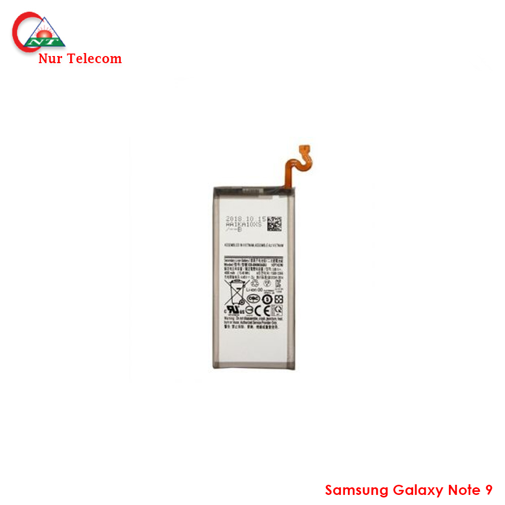 Samsung Galaxy Note 9 Battery Price in Bangladesh - Nur Telecom