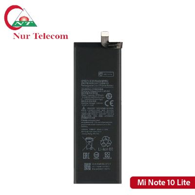 Original Xiaomi Mi note 10 lite Battery price in BD - Nur Telecom