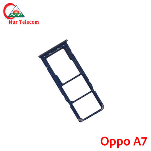 Oppo A7 SIM Card Tray Holder Slot Replacement price in BD - Nur Telecom