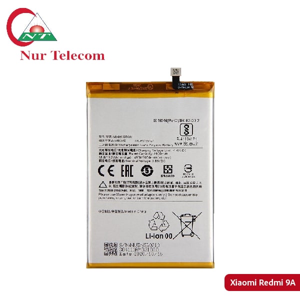 Original Redmi 9A Battery Price in Bangladesh - Nur Telecom