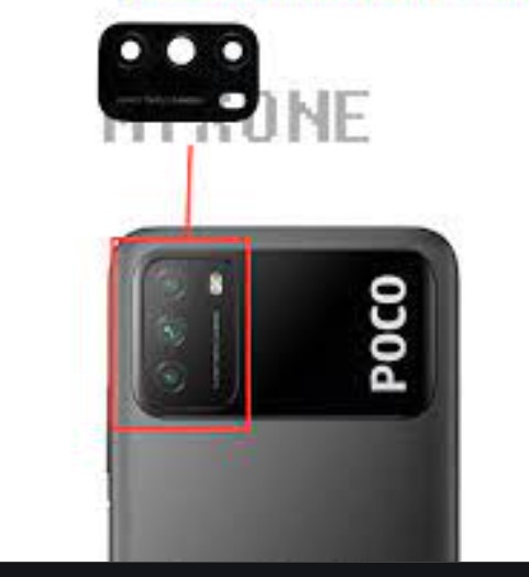 Xiaomi Poco M3 Rear Facing Camera Glass Lens Replacement - Nur Telecom