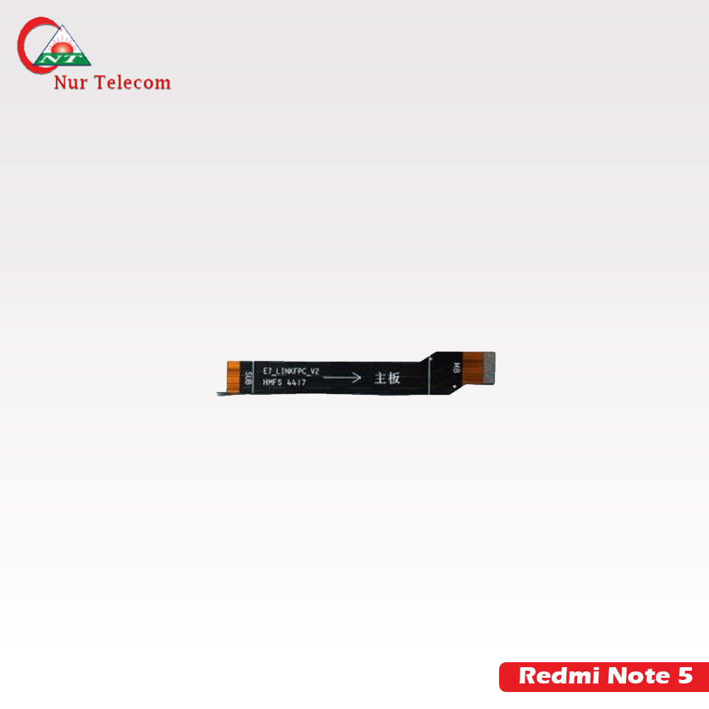 Redmi Note 5 Motherboard Connector flex cable in Bangladesh - Nur Telecom