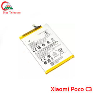 Original Xiaomi Poco C3 Battery price in BD - Nur Telecom