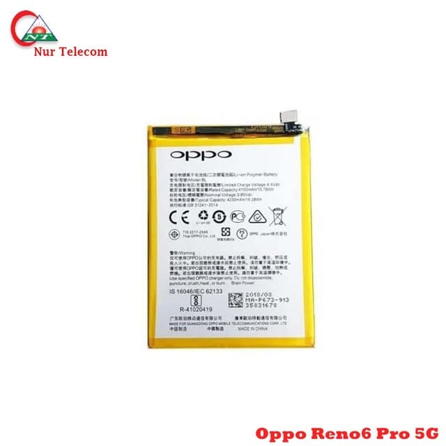 Oppo Reno6 Z Battery Price in Bangladesh - Nur Telecom