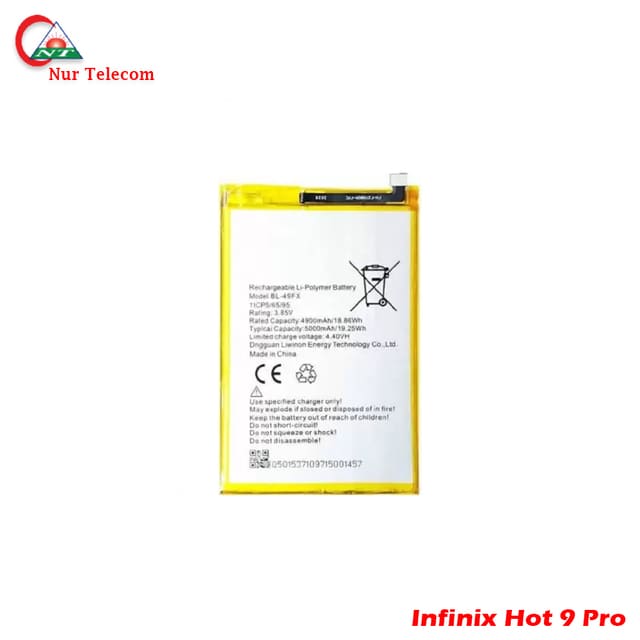 Infinix Hot 9 Pro Battery price in Bangladesh - Nur Telecom