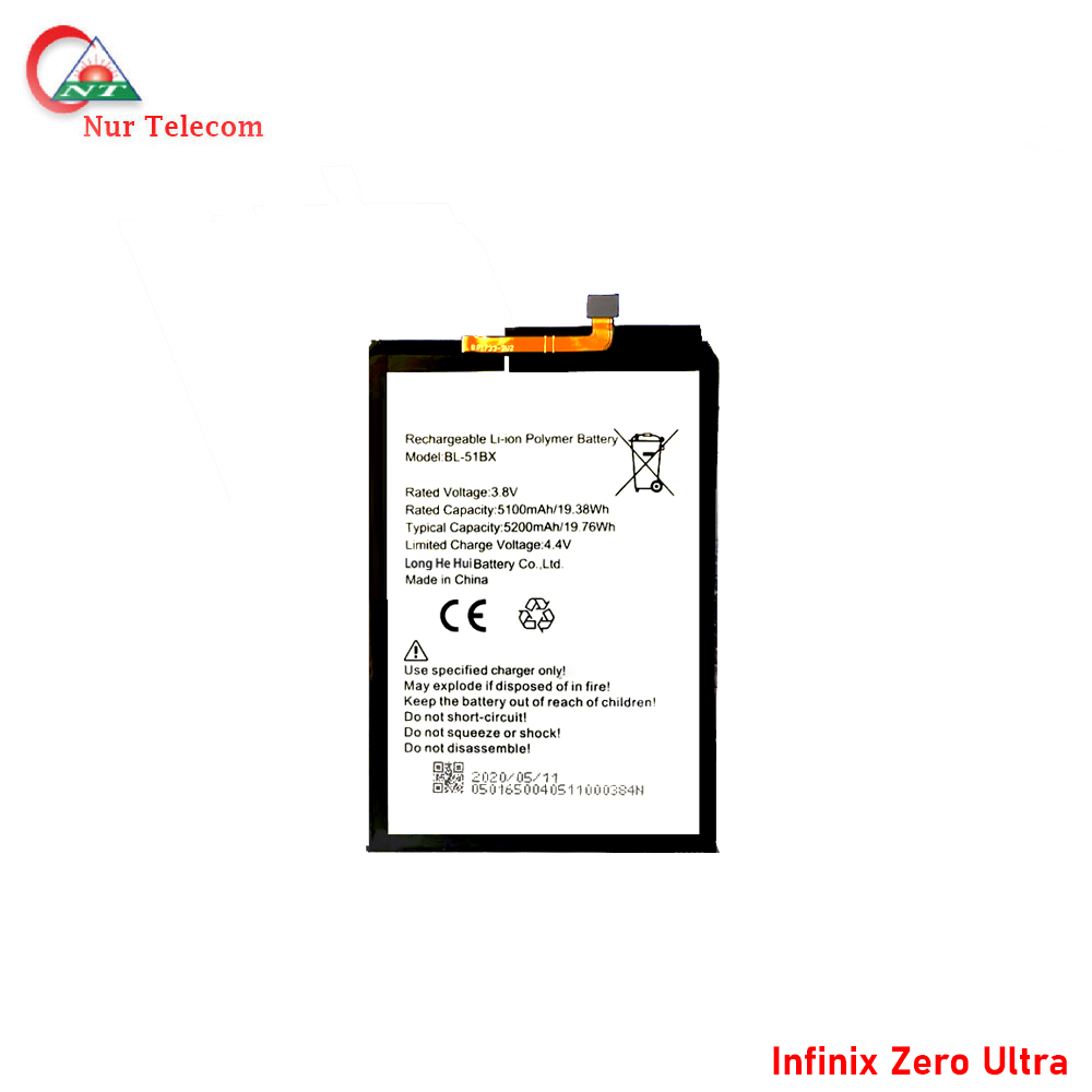Infinix Zero Ultra Battery price in Bangladesh - Nur Telecom