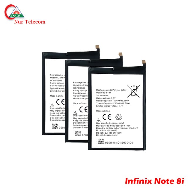 Infinix Note 8i Battery price in Bangladesh - Nur Telecom