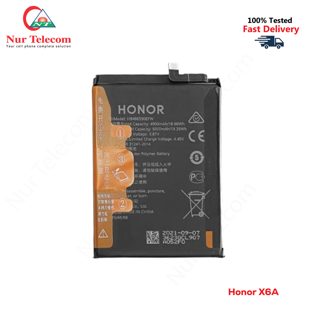 Buy Honor X6a Battery at Best Prices in bd - Nur Telecom