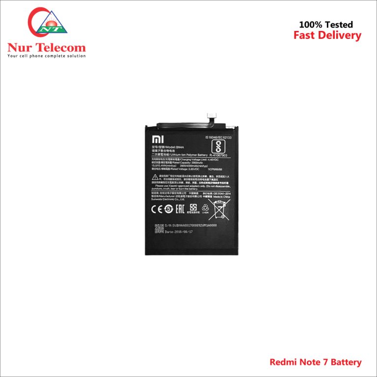 Xiaomi Redmi Note 7 Battery Price In Bd - Nur Telecom