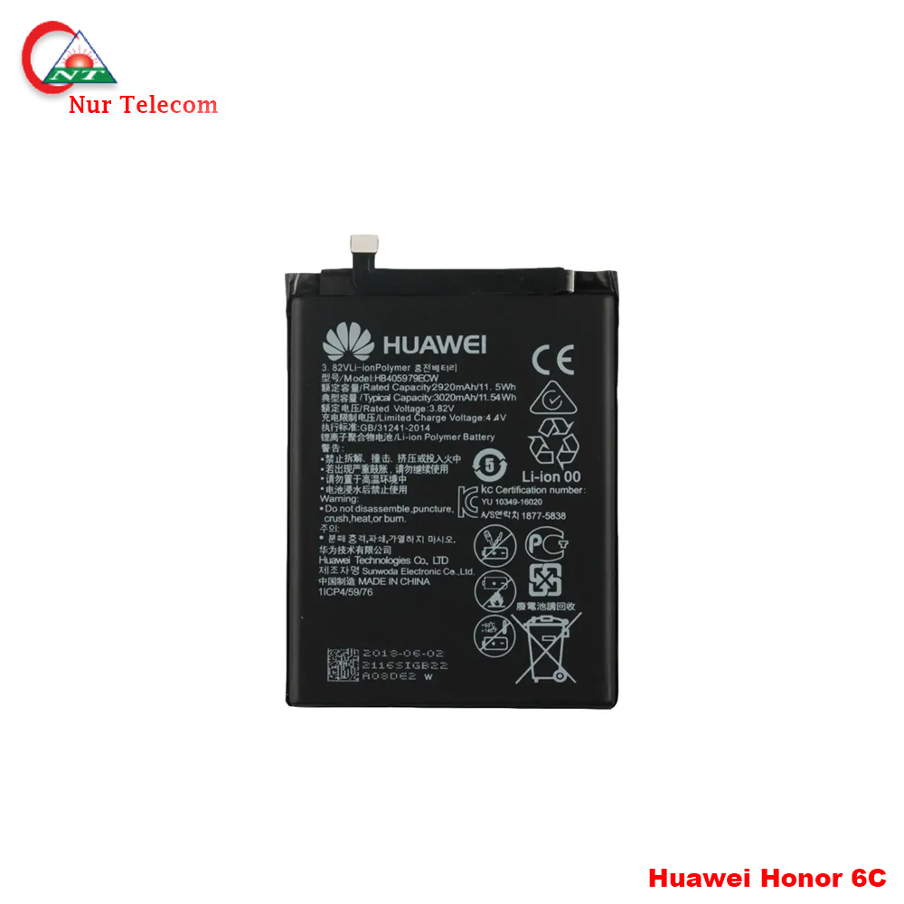 Huawei Honor 6C Battery price in Bangladesh - Nur Telecom