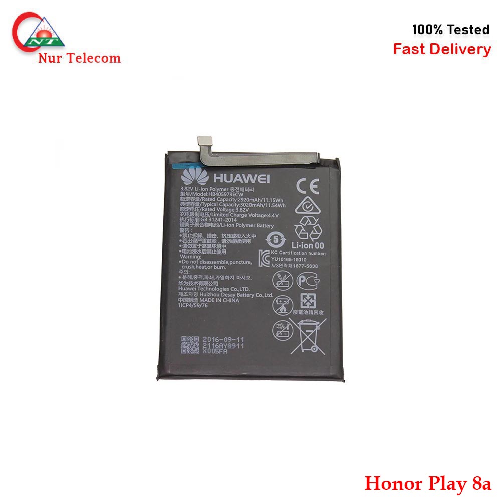 Honor Play 8a Battery Price In bd - Nur Telecom