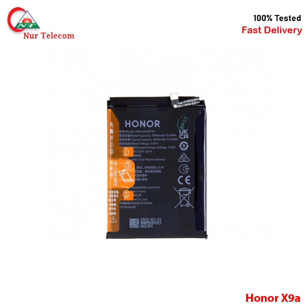 Honor X9a Battery Price in Bangladesh - Nur Telecom