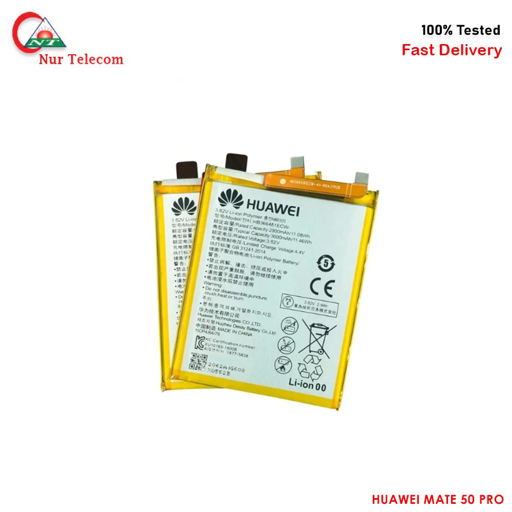 Huawei Mate 50 Pro Battery Price In bd - Nur Telecom