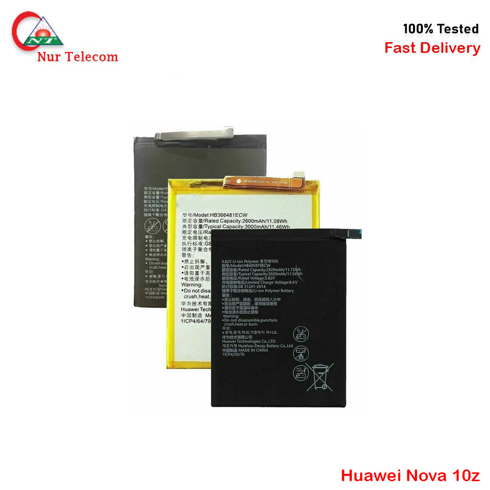Huawei Nova 10z Battery Price In bd - Nur Telecom