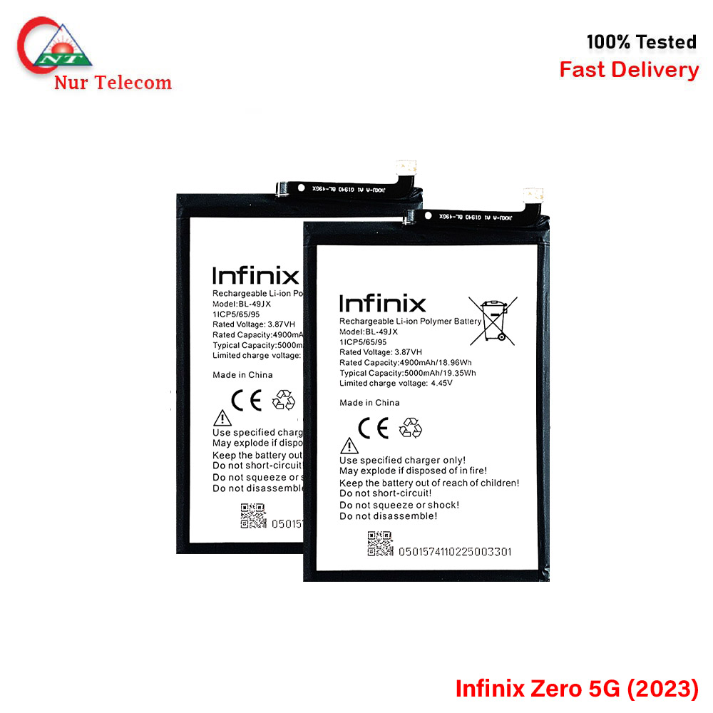 Infinix Zero 5G 2023 Battery Price In bd - Nur Telecom
