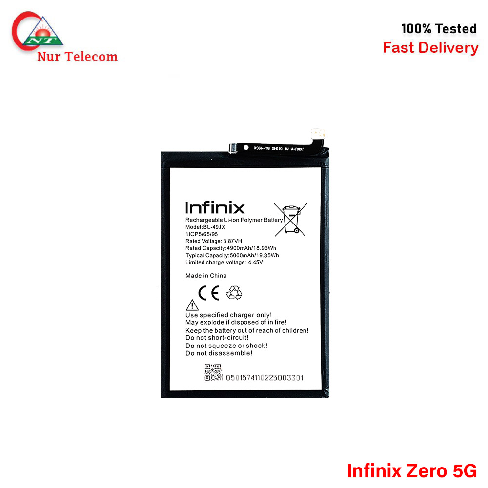 Infinix Zero 5G Battery Price in Bangladesh - Nur Telecom