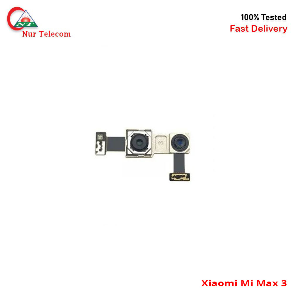 Xiaomi Mi Max 3 Rear Back Camera in BD - Nur Telecom