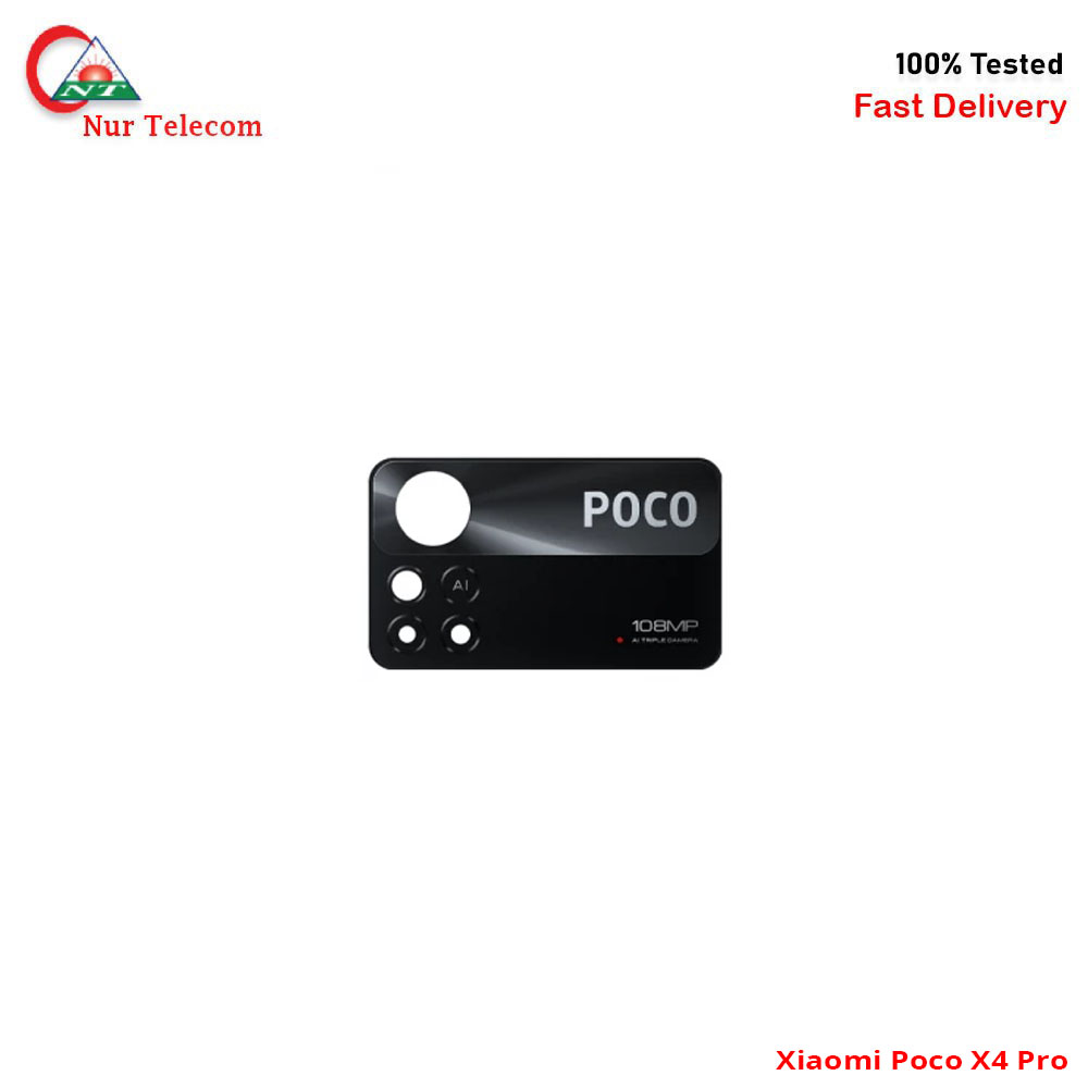 Xiaomi Poco X4 Pro Camera Glass Lens price in BD - Nur Telecom