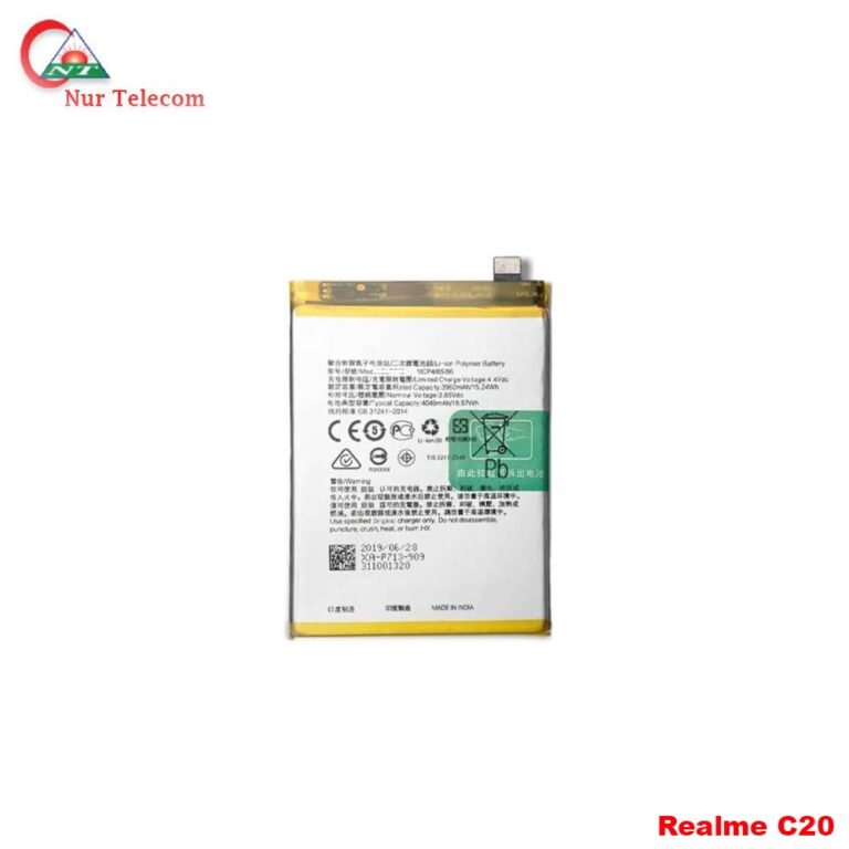 Realme C20 Battery Price In Bangladesh - Nur Telecom