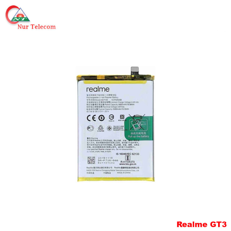 Realme GT3 Battery Price In Bangladesh - Nur Telecom