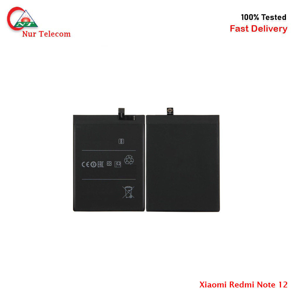 Xiaomi Redmi Note 12 4G Battery Price in Bangladesh - Nur Telecom