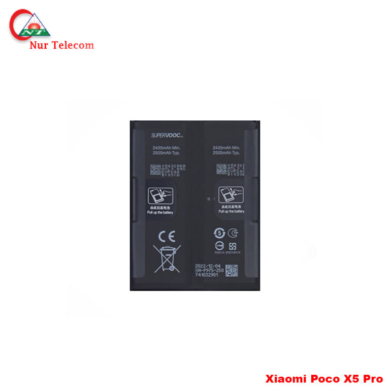 Original Xiaomi Poco X5 pro Battery price in BD - Nur Telecom