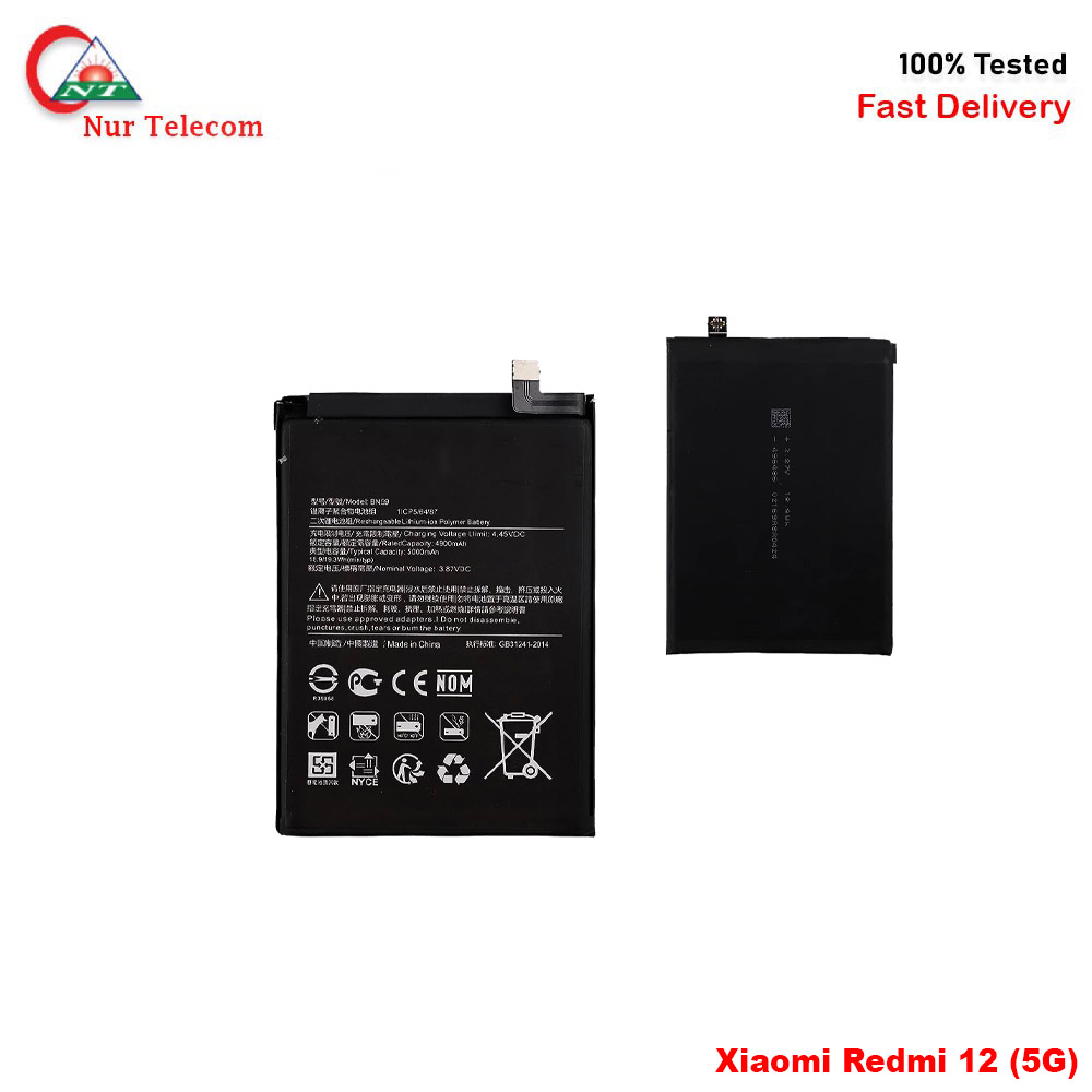 Xiaomi Redmi 12 5G Battery Price In bd - Nur Telecom
